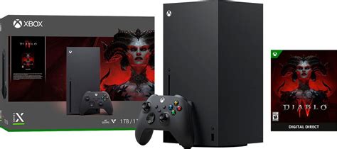 Microsoft Xbox Series X 1TB Console Diablo IV Bundle Black