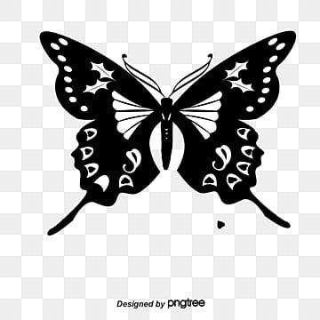 Silueta De Mariposa PNG Vectores PSD E Clipart Para Descarga