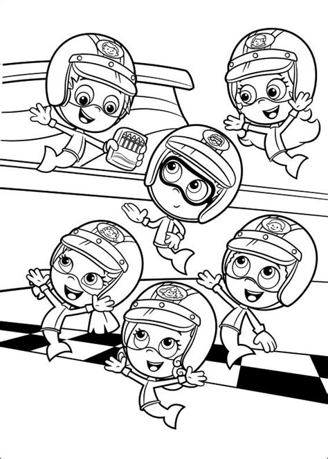 Desenhos Para Colorir Bubble Guppies 43