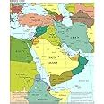 Amazon Gifts Delight Laminated X Poster Political Map Map