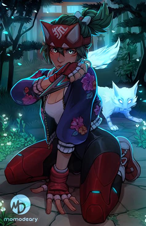 Kiriko Overwatch And 1 More Drawn By Momo Deary Danbooru