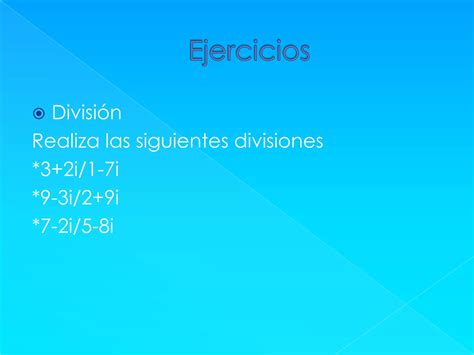 Operaciones Con N Meros Complejos PPT