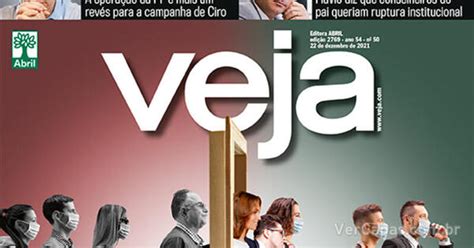 Capa Veja Edição Sexta 17 de Dezembro de 2021