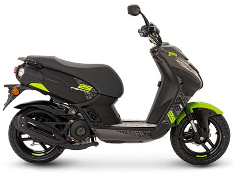 Streetzone 50i 2T Naked 12 Fluo Apple Green Streetzone Peugeot