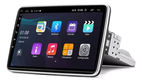 Central Multim Dia Universal Din P Tela Girat Ria Android