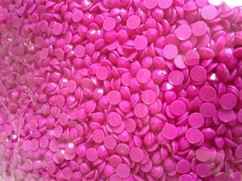 10 Gross Pack SS20 Fuschia Resin Rhinestone Hotfix Sparklz Rhinestones
