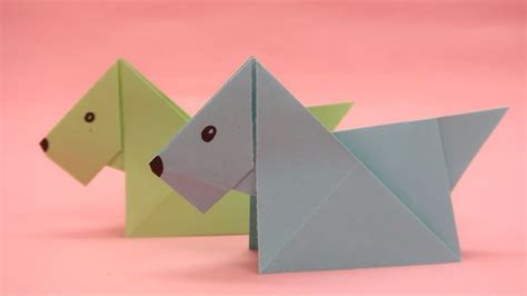 Comment Faire Un Chien En Papier Origami Facile Tuto Youtube Chat
