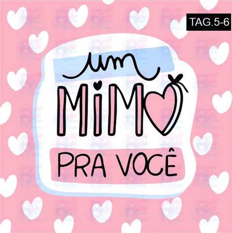 Cart O Tag De Agradecimento Um Mimo Pra Voc Shopee Brasil