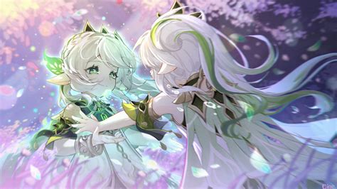 Nahida And Rukkhadevata Genshin Impact Drawn By Einekleine Danbooru