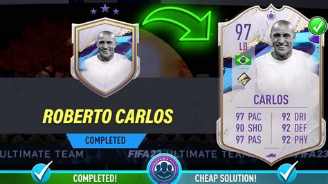 97 Cover Star Roberto Carlos SBC Completed Cheap Solution Tips