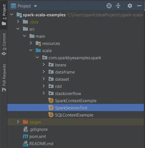 cómo ejecutar ejemplos de spark desde intellij
