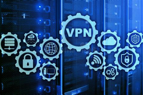 Secure VPN Connection Virtual Private Network Or Internet Security