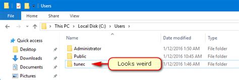 How To Rename The User Profile Folder In Windows C Usersusername
