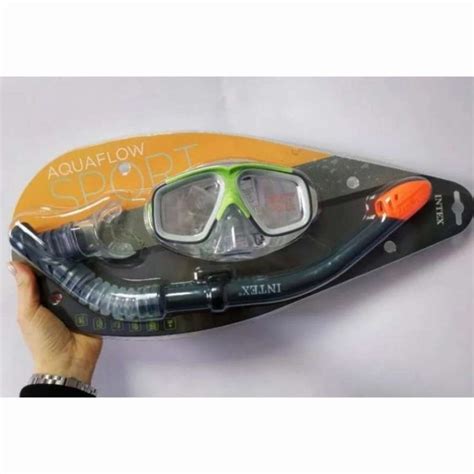 Jual INTEX SET SNORKEL DEWASA ALAT SNORKELING KACAMATA SELANG SELAM