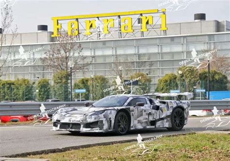 Ferrari F250 LaFerrari Successor Spied For The First Time The