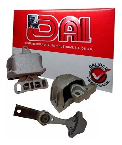 3 Soportes Motor Vw Golf Jetta A4 Clasico 2 0l 1999 2014 Dai Envío gratis