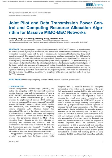 pdf joint pilot and data transmission power control and computing resource allocation