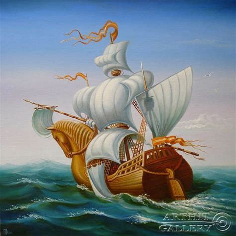 As Pinturas Surreais De Gennady Privedentsev Navegador Conquistador