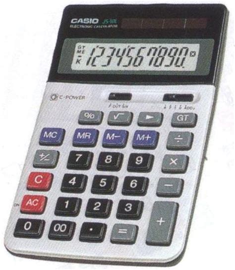 Casio Js L Calculatrice Lcd Casio Js L Casio Ledudu