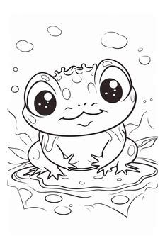 Frog Coloring Pages