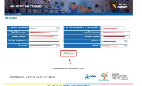 Cómo registrar hoja de vida en Socio Empleo Información Ecuador