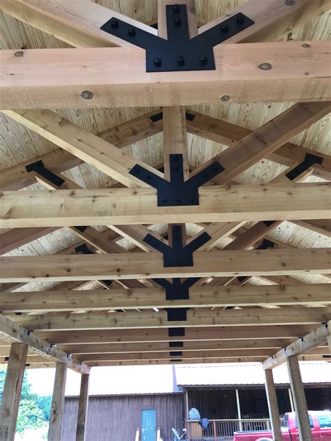 Structural Timber Trusses American Pole Timber