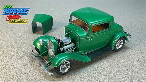 Revell Ford Window Coupe Street Rod Build Youtube
