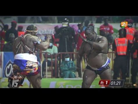COMBAT AMA BALDE VS GRIS BORDEAUX KHEKH BOU METTI VICTOIRE DE AMA