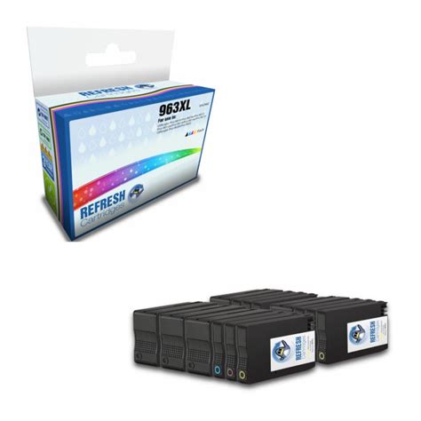 HP 963XL High Capacity Remanufactured Ink Cartridge Super Saver Multipack