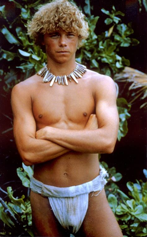 Christopher Atkins The Blue Lagoon Barechested Covered In Mud Photo
