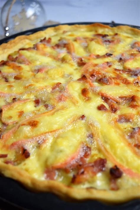 Tarte Aux Pommes De Terre Lardons Reblochon Recette Companion