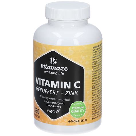 Vitamin C Gepuffert Zink St Shop Apotheke