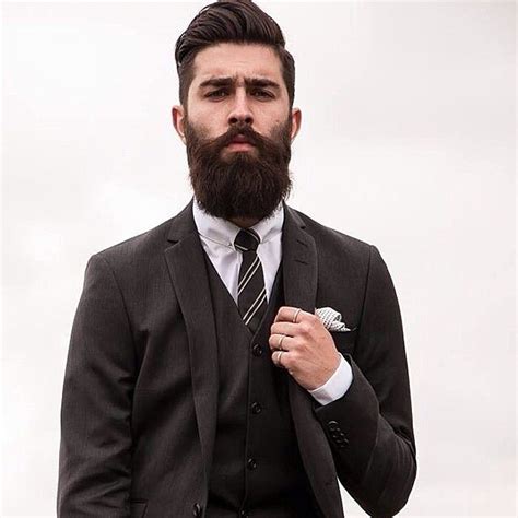 Chris John Millington Full Thick Dark Beard And Mustache Beards Bearded