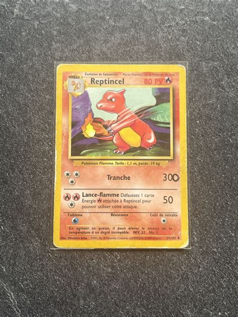 Carte Pok Mon Reptincel Set De Base Kaufen Auf Ricardo