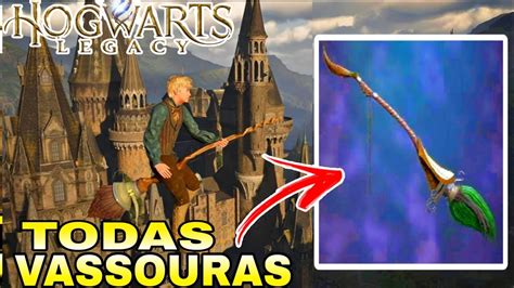 Hogwarts Legacy Como Conseguir Todas As Vassouras YouTube