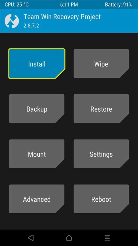 TWRP 101 How To Install A Custom ROM Android Gadget Hacks