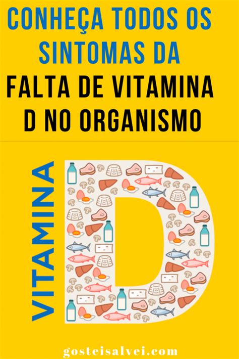 Conheça Todos Os Sintomas Da Falta De Vitamina D no Organismo