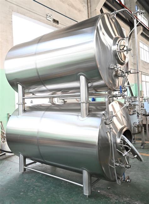 15bbl Stackable Horizontal Brite Beer Tanks Beer Serving Tanks Lagering