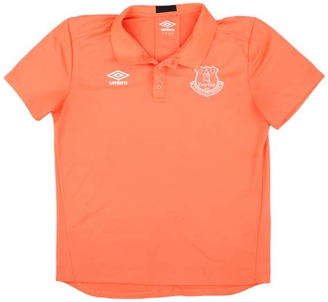 2016 17 Everton Umbro Polo Shirt 7 10 L