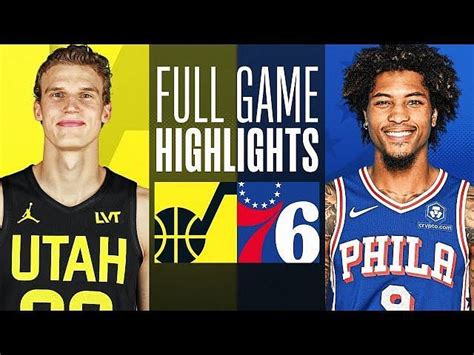 Philadelphia 76ers Vs Utah Jazz Prediction Starting Lineups And