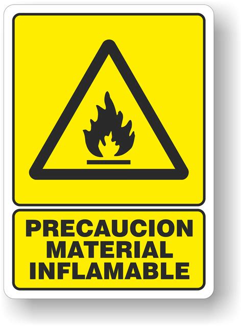 Se Al De Precaucion Material Inflamable Algarrobos Equipment