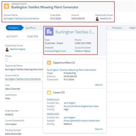 Customize Record Highlights With Compact Layouts Salesforce