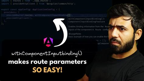 Easy Angular Routes Quick Guide To Withcomponentinputbinding Youtube