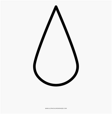 Water Droplet Coloring Page Dibujos De Una Gota De Agua Para Colorear