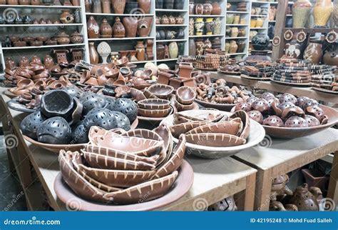 Lombok Indonesia 1 June 2014 Souvenirs And Handicraft For Sale At