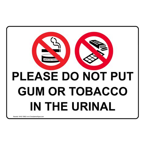 Do Not Spit Signage