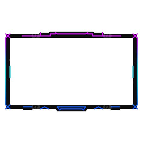Twitch Live Streaming Overlay White Transparent Twitch Live Streaming