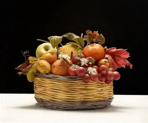Historia y evolución de la pintura artística Fruteros y canastas con