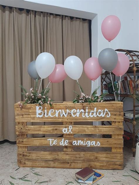Decoración con palets para dar la bienvenida