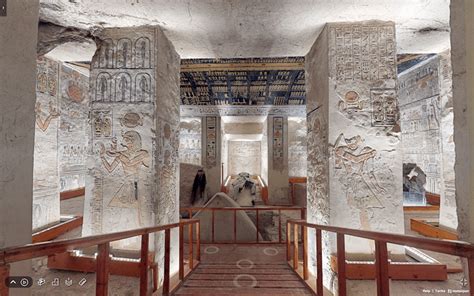 Virtual Tour Through Pharoah S Tomb Is Incredible Look At Ancient Egypt